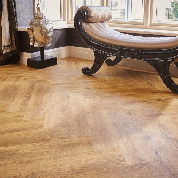 Signature Select Parquet Herringbone Luxury Vinyl Flooring Farmhouse ...