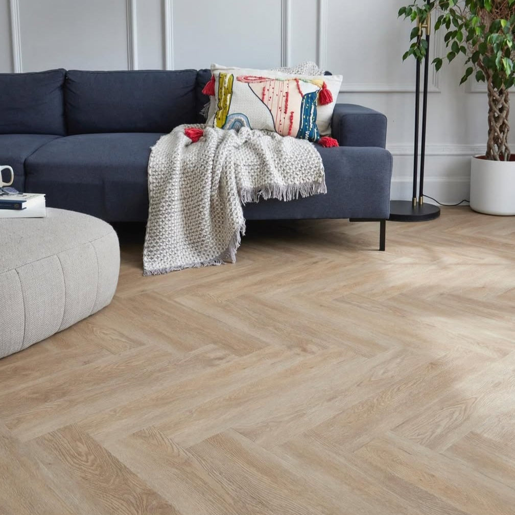Signature Select Parquet Herringbone Luxury Vinyl Flooring Sherwood Oak ...