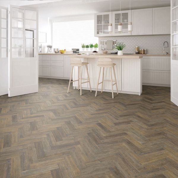 Herringbone Luxury Vinyl Flooring