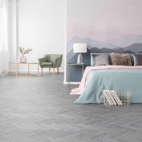 Signature Select Parquet Herringbone Luxury Vinyl Flooring Valley Oak ...